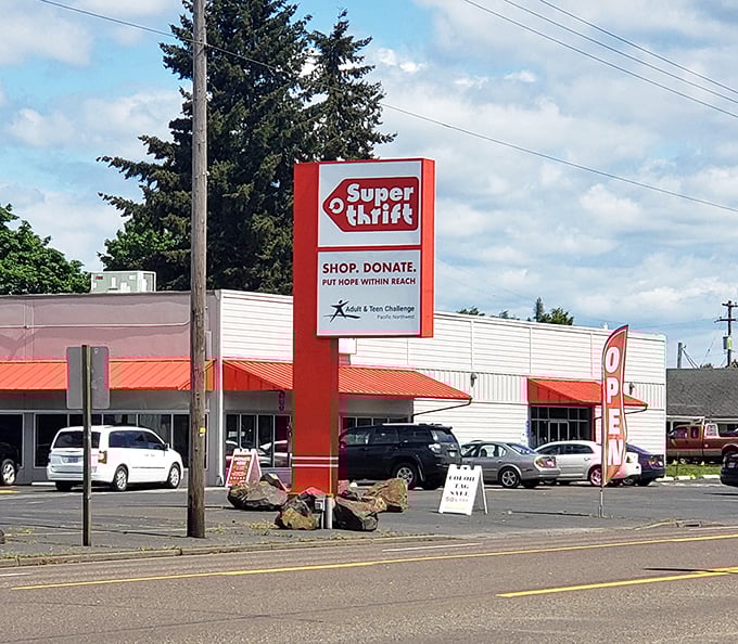 "Shop. Donate. Put Hope Within Reach." The store's mission statement reminds us that retail therapy can actually be therapeutic for communities.