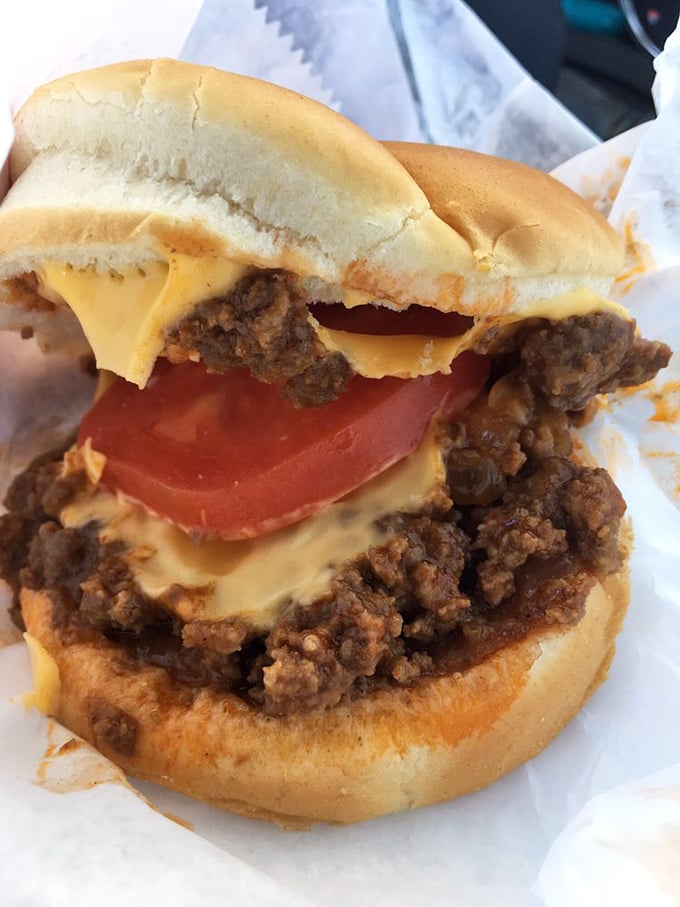 The Sloppy Joe—where "messy" becomes a virtue. This handheld masterpiece proves that sometimes the tastiest foods require the most napkins.