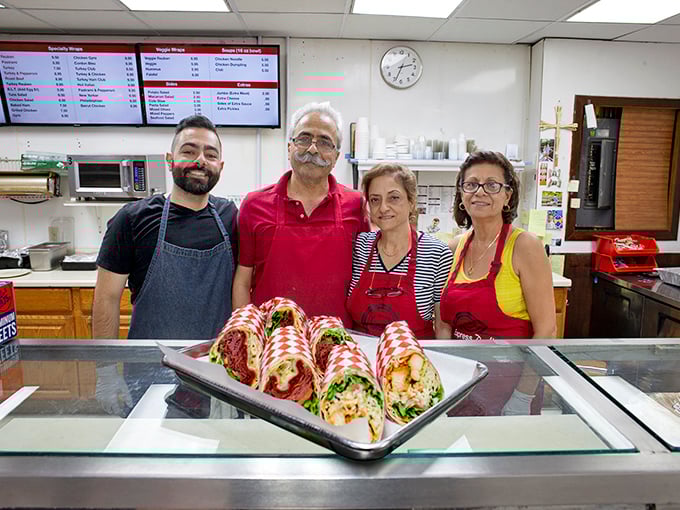The real magic behind Express Deli—dedicated sandwich artisans who treat each order like they're crafting the Mona Lisa of lunch.