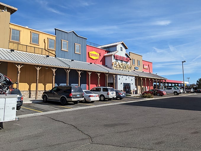 Even the truck stops here are substantial, serving the I-80 corridor with everything travelers need without the highway robbery prices.