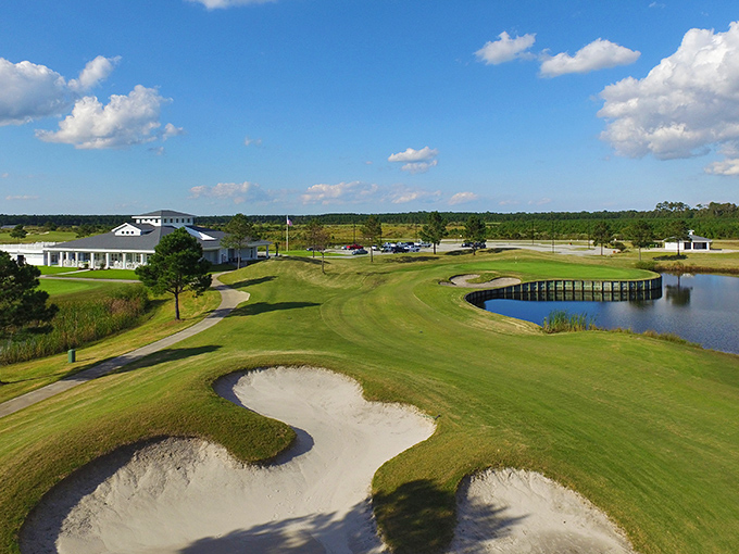 Golf with a view—where water hazards aren't just challenging, they're part of the coastal panorama that makes every swing scenic.