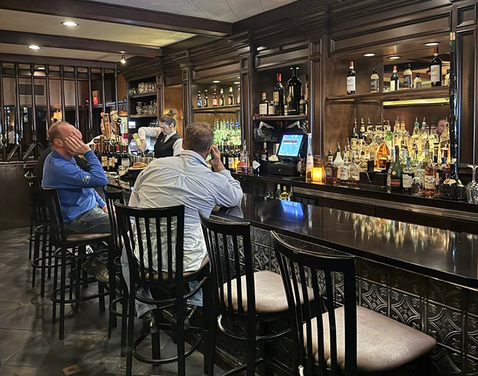The bar at Charlie Gitto's isn't just where drinks are served—it's where strangers become friends and "just one more" becomes the evening's motto.