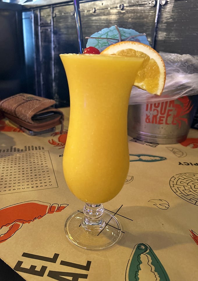 A tropical cocktail that transports you straight to Bourbon Street—no plane ticket required, just a healthy thirst.