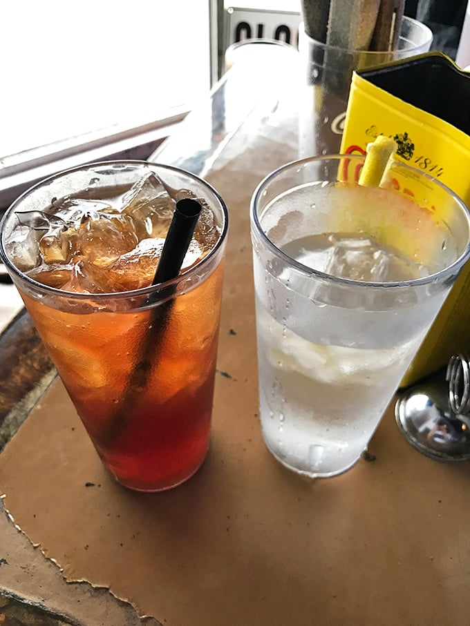 Sweet tea and water – the yin and yang of barbecue beverages. One cleanses the palate, the other embraces the South.