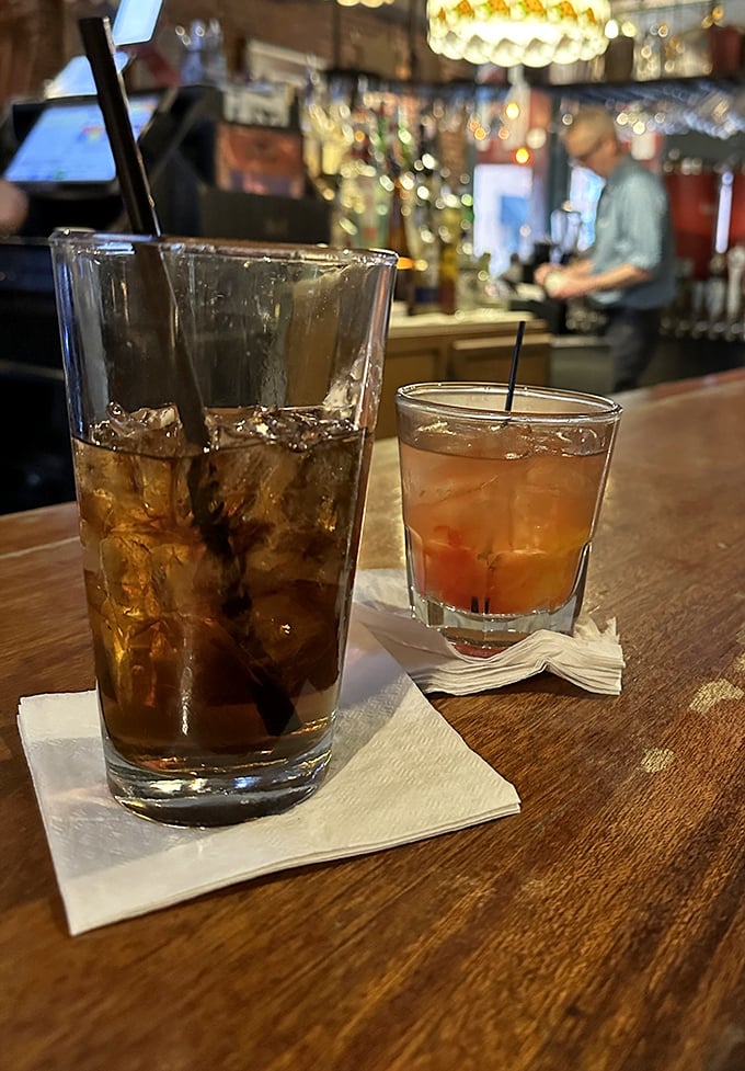Cocktails crafted with the same care they put into that legendary meatloaf – liquid comfort food.