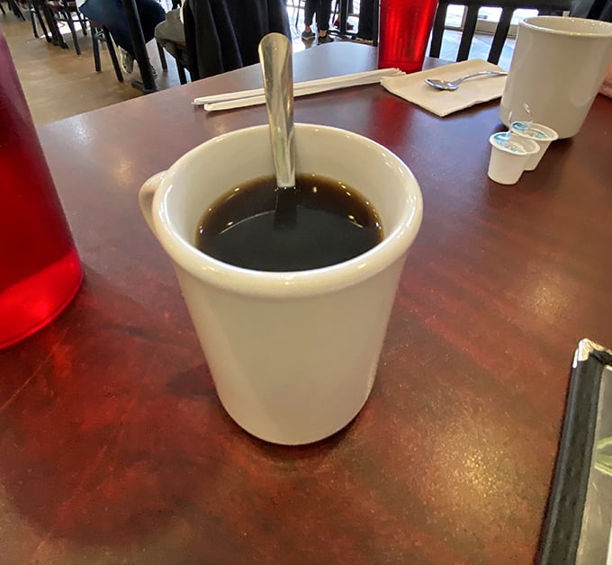 This isn't just coffee—it's liquid ambition in a sturdy mug, the kind that doesn't just wake you up but makes you want to high-five strangers.