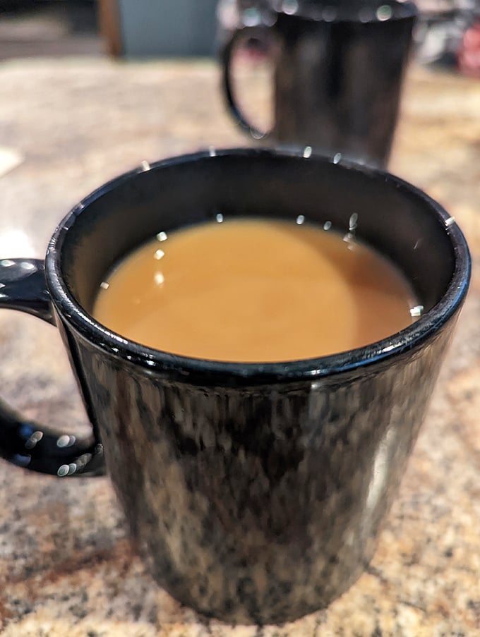 The humble coffee mug—unsung hero of every great breakfast joint, holding liquid ambition that transforms morning zombies into functioning humans.