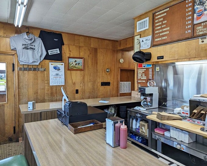 Behind this counter, burger magic happens daily. No smoke and mirrors—just decades of know-how and a well-seasoned grill.