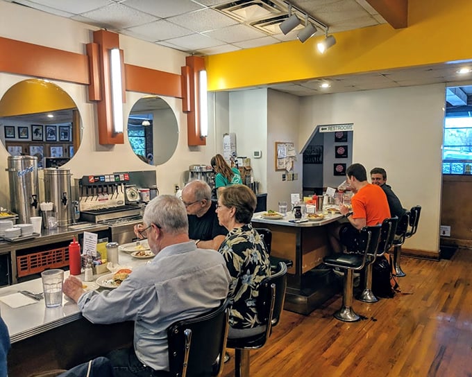 Where regulars become family and newcomers become regulars. The counter seats offer front-row tickets to the best show in town.