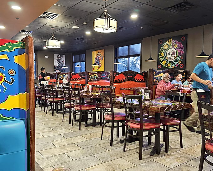 Where memories are made – between colorful artwork and comfortable seating, this is where food becomes an experience worth sharing.
