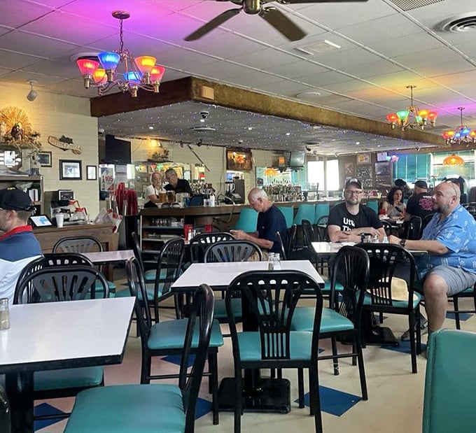 Where strangers become friends and friends become family—all bonded by their mutual love of perfect pizza and cold beer.