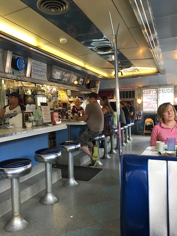 Where breakfast magic happens—skilled short-order cooks and friendly servers creating morning memories one plate at a time.