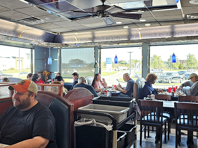 Where strangers become neighbors over plates of pancakes and endless coffee refills—the true community center of any small town worth its salt.