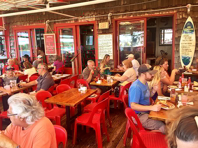 No influencer staging here – just real people having real meals. The packed house tells you everything you need to know about the food quality.