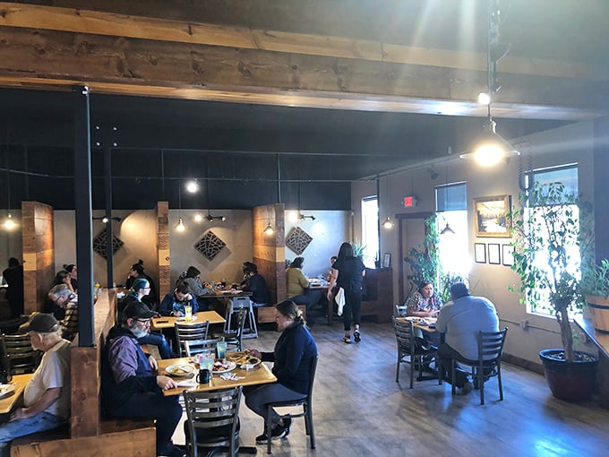 Where locals and visitors find common ground over plates of huevos rancheros and endless coffee refills.