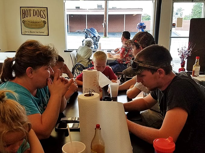 Families gathered around tables, phones forgotten, conversations flowing—the true magic of places like Johnny's isn't just on the plate.