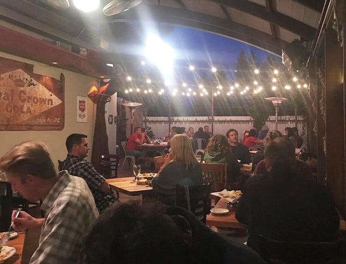 Evening at The Range means strangers becoming dining companions under string lights. Food has a way of turning "excuse me" into "try this!"