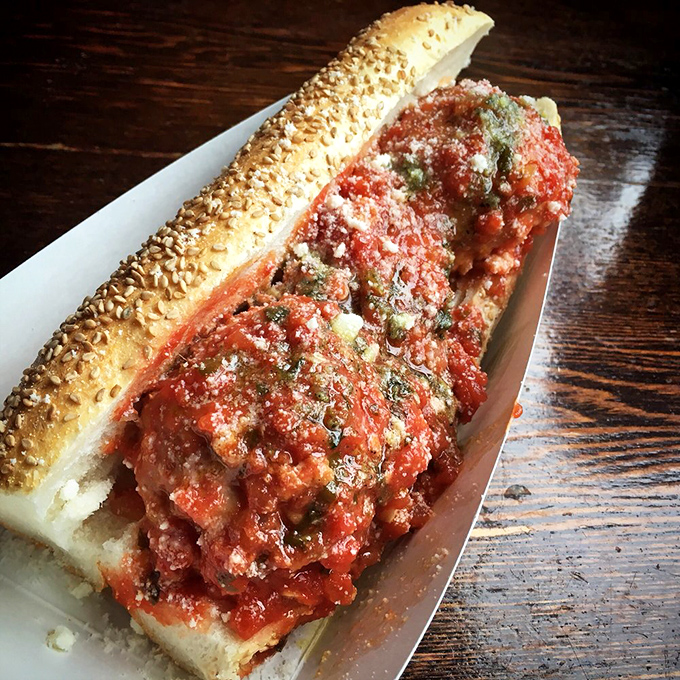 This isn't just a sandwich—it's a saucy Italian vacation for your taste buds, no passport required.
