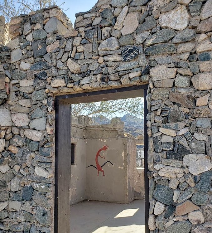 Ancient doorways frame modern vistas – the stone ruins offer windows to both the past and present of this remarkable Arizona landscape.
