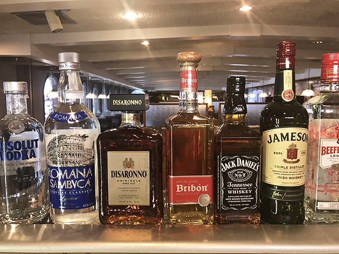 The bar's impressive spirits collection ensures your evening can be as spirited as your morning was caffeinated.