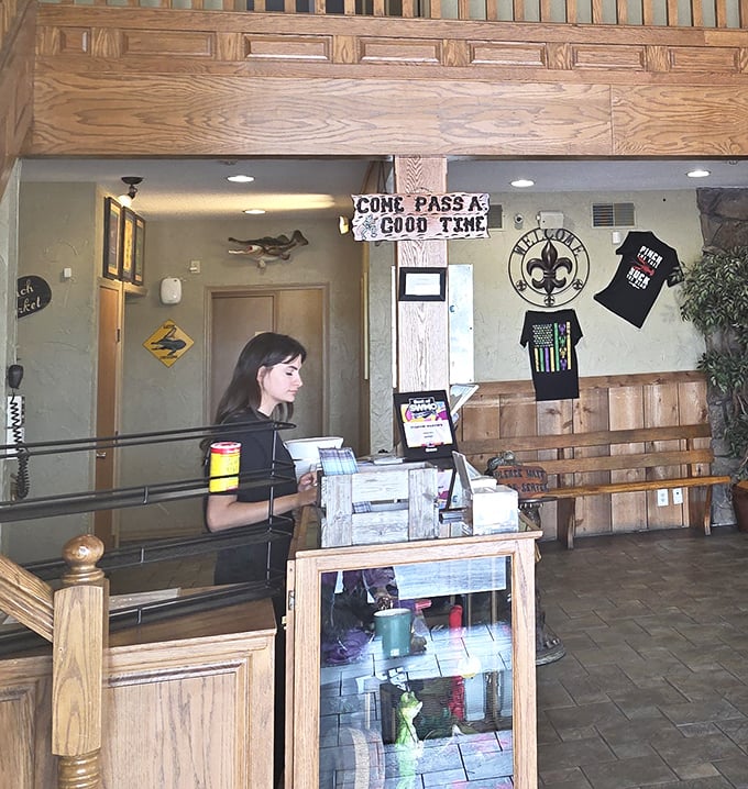 "Come Pass A Good Time" isn't just a sign on the wall – it's the unofficial mission statement.