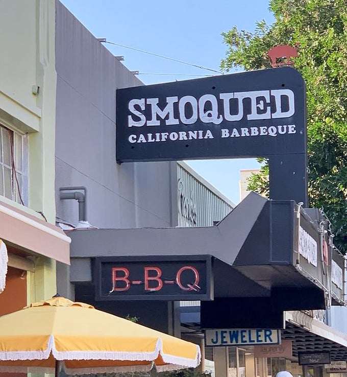 That little pink pig on the sign knows something you don't yet—but you're about to find out.