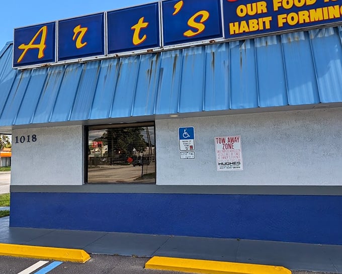 Art's retro blue exterior hasn't changed much, and neither has their commitment to quality.