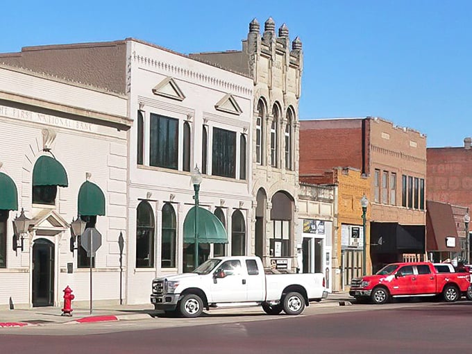 Aurora's courthouse square represents the heart of Nebraska, where agriculture meets community in perfect small-town balance.