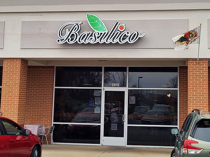 Basilico's simple storefront hides Italian sandwich treasures within. Never judge a deli by its exterior.