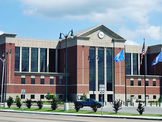 Claremore's modern courthouse represents a community that honors both its past and its future.