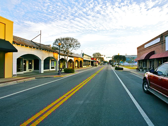 Lake City's downtown stretches toward the horizon, a reminder that small towns can have big personalities.