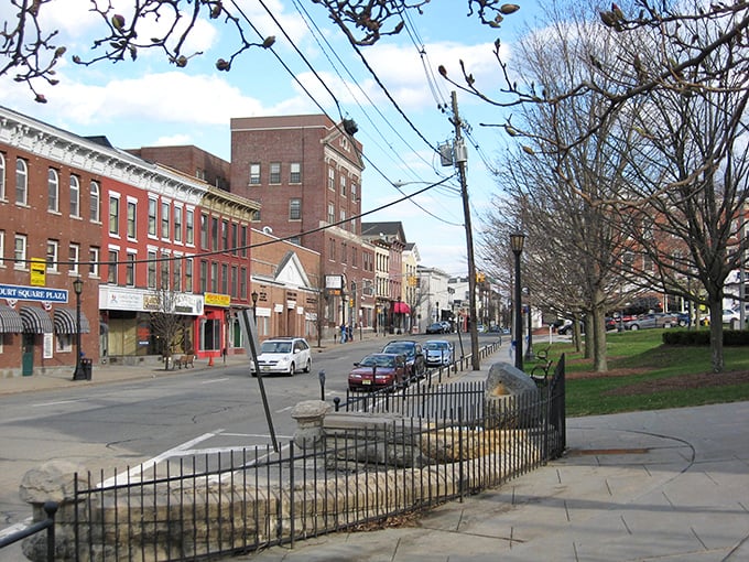 Newton's historic downtown square feels like stepping into a Hallmark movie where the cost of living actually makes sense.