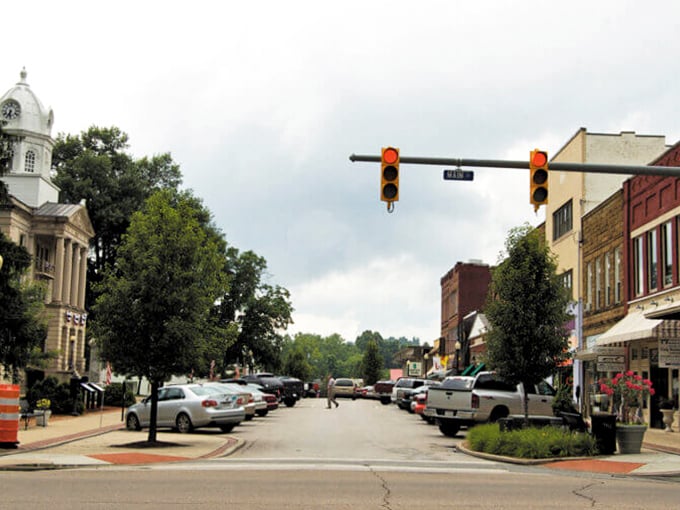Ripley's courthouse stands sentinel over Main Street, where small-town America serves up a slice of Norman Rockwell with a side of community.