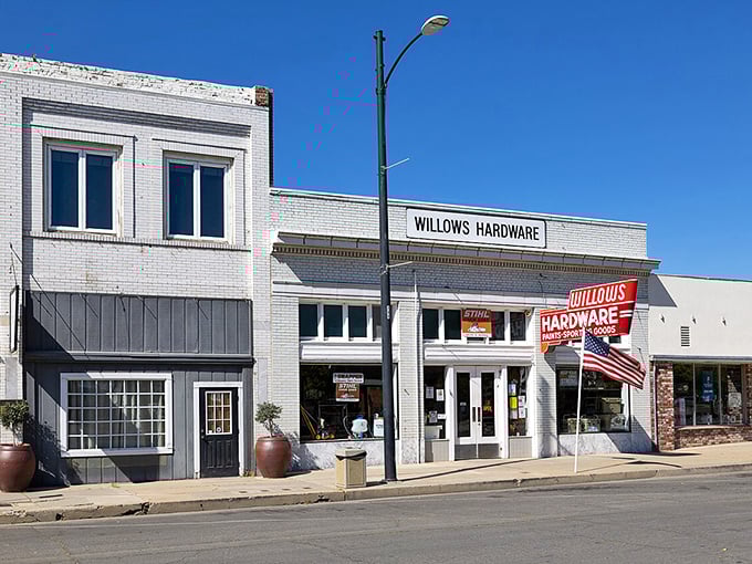 Willows Hardware represents small-town values where quality goods and fair prices go hand in hand like old friends.