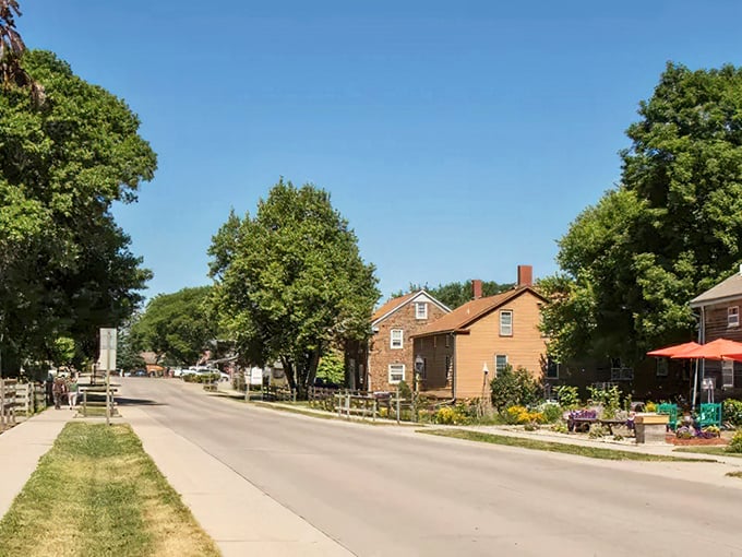 Walking through Amana feels like stepping into your grandmother's kitchen, where time moves slower and everything tastes better.