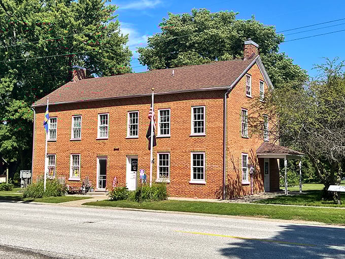 Clean lines and careful preservation show what happens when communities treasure their unique heritage.