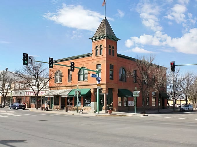 That vintage streetscape in Delta reminds you when towns built things to last and priced things people could afford.