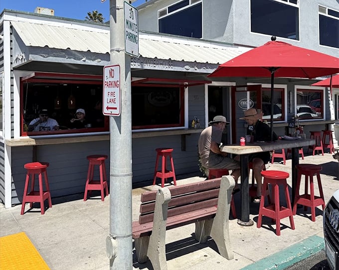 Duckie's simple storefront hides one of the Central Coast's most delicious secrets – chowder worth driving miles for.