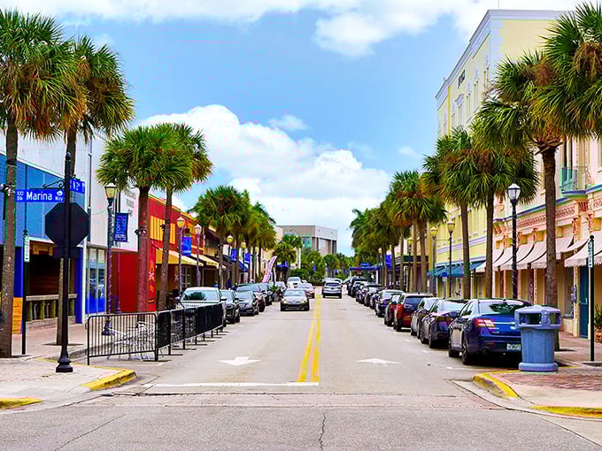 Colorful buildings and palm-lined streets create a tropical vibe. Enjoy the coastal lifestyle without draining your retirement accounts.
