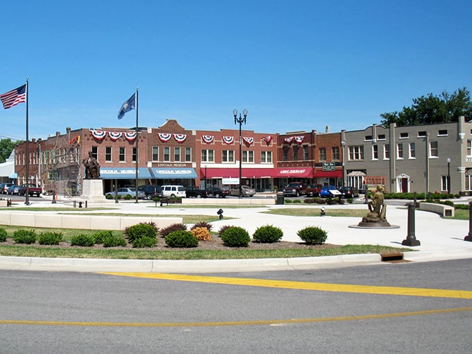These brick storefronts have been serving Lincoln's hometown for generations, keeping history alive one customer at a time.