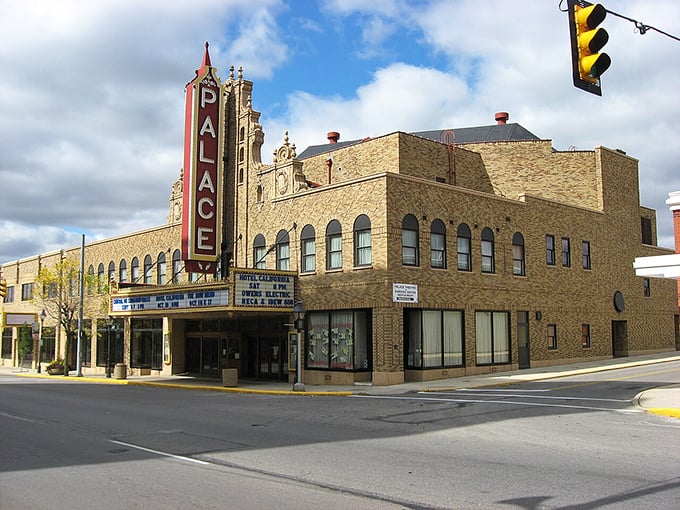 Historic buildings house modern businesses that understand their customers live on real budgets.