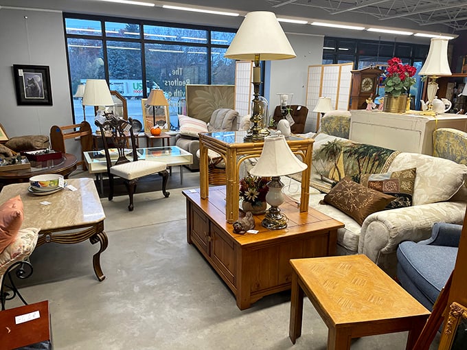 These staged vignettes tell stories of homes past and future – quality pieces waiting for their next chapter with you.