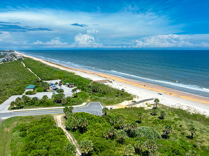Flagler Beach shows off its wild side – untamed, uncrowded, and utterly gorgeous on any given Tuesday.