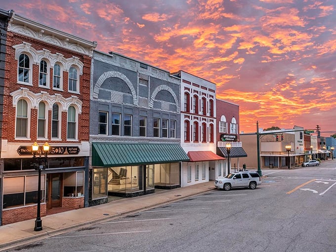 That sunset over downtown Paris makes you realize some small towns have big-city beauty without the price tag.
