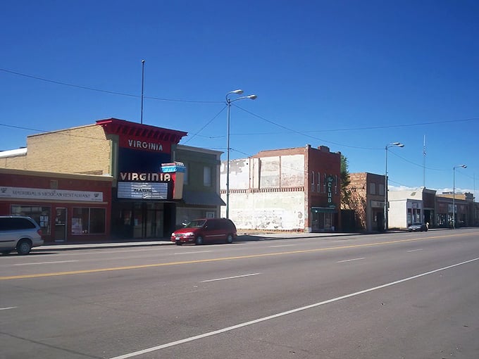 Main Street stretches toward endless possibilities in towns where dreams still come true daily.