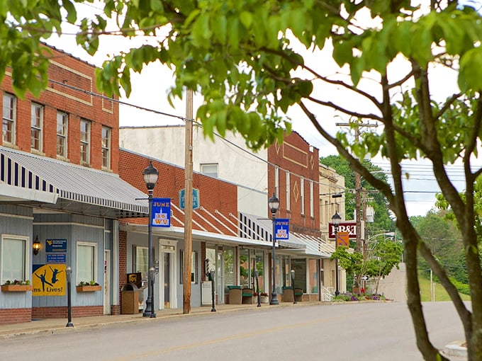 The kind of Main Street where the theater still has just one screen and the best restaurant recommendations come from the person next to you at the crosswalk.