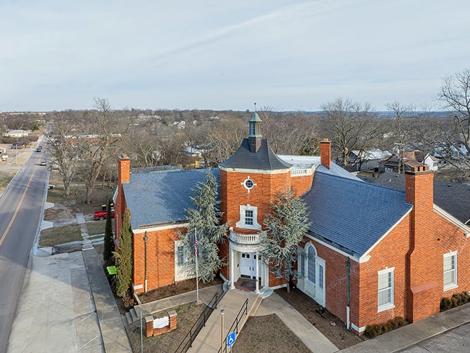 This stately brick building houses Ada's Arts and Heritage Center, where culture doesn't come with a metropolitan price tag.
