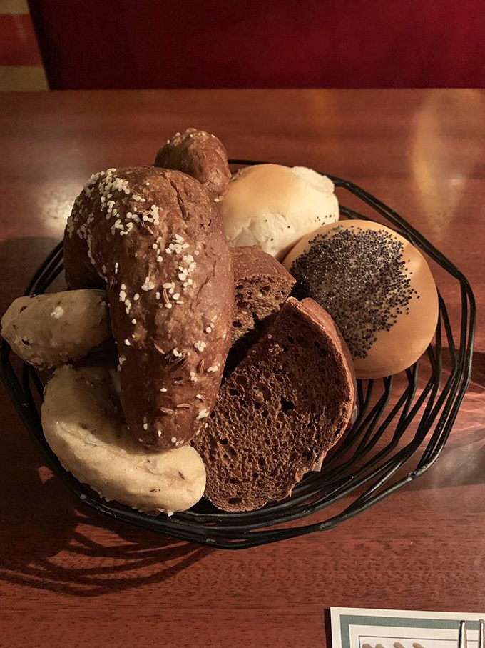 The bread basket—where every good meal begins and diets go to die. A carb carnival that sets the stage for greatness.