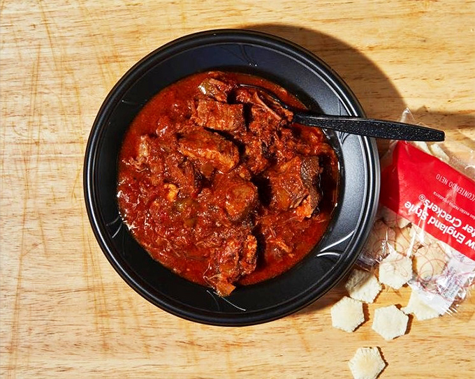 This isn't just chili—it's brisket transformed into a spoon-worthy adventure that makes you forget about every other chili you've known.