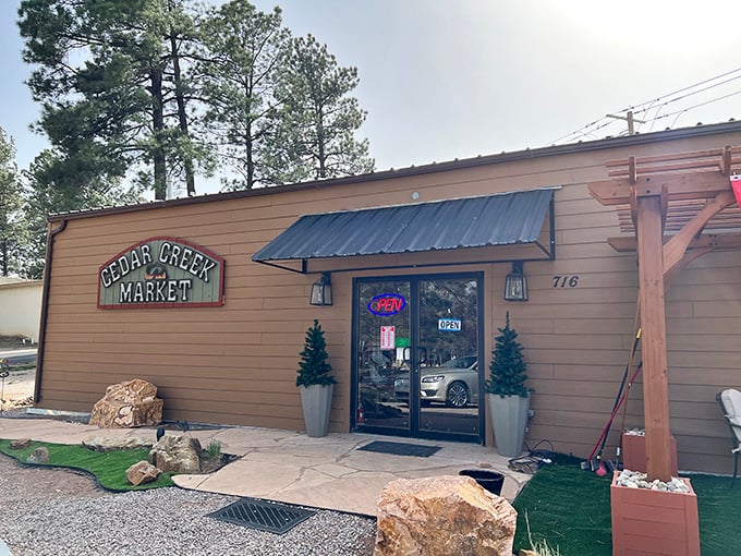 Not your average convenience store. Cedar Creek Market promises the essentials with that "we also sell homemade fudge" kind of vibe.